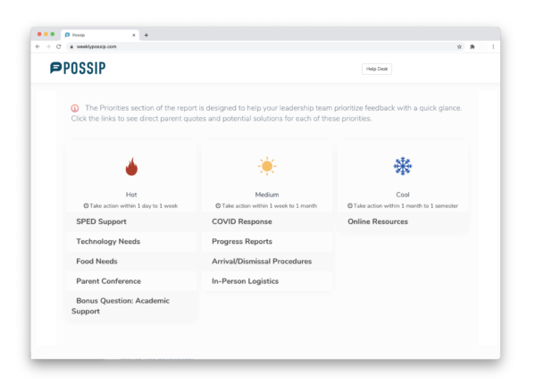Possip | Pulse Check | Quick Survey, Fast Results