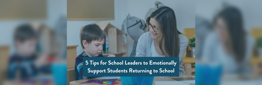 Emotional Support Classroom Strategies | CDC School Reopening